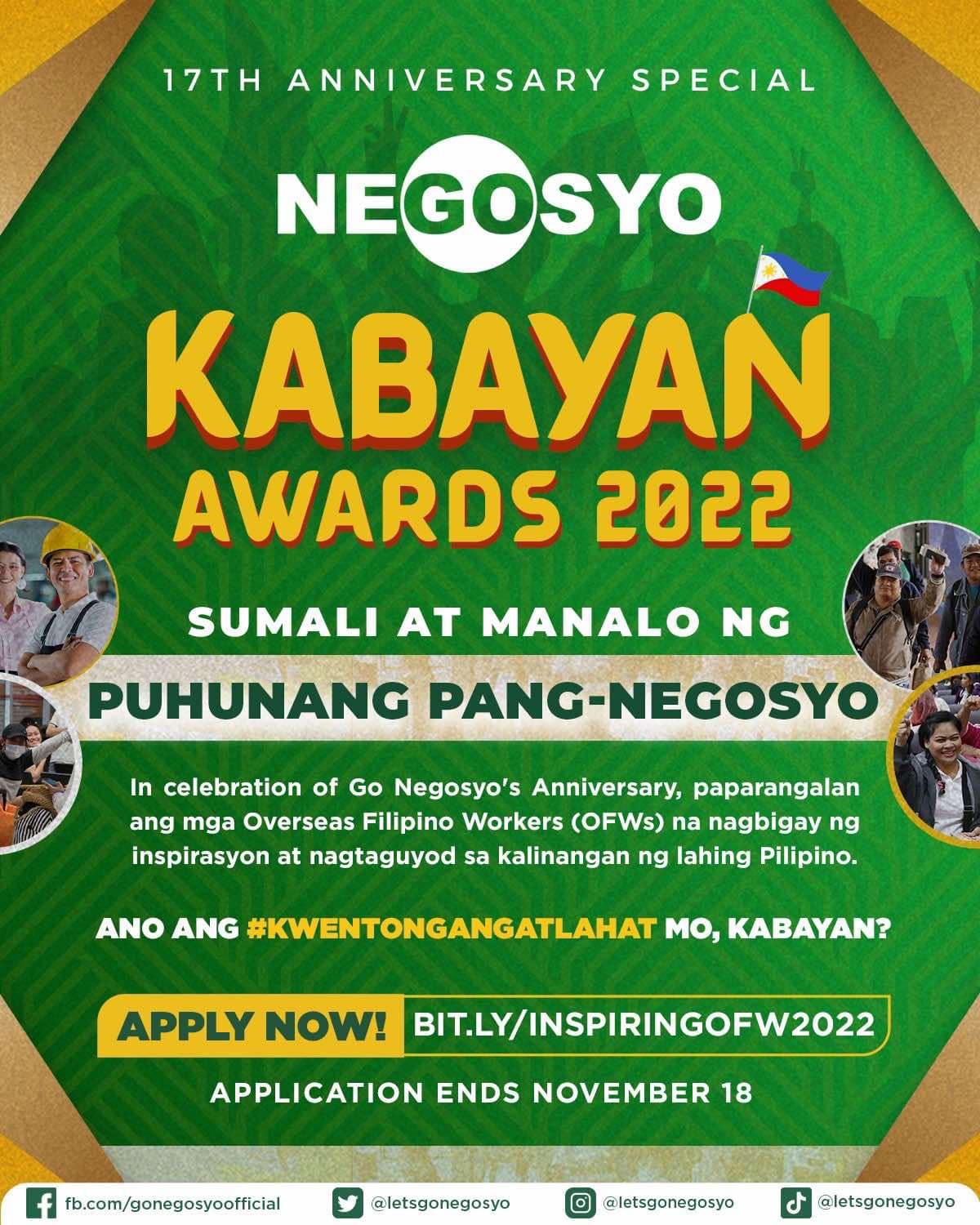 Go Negosyo Names Outstanding OFWs – Go Negosyo – Philippine Center for ...